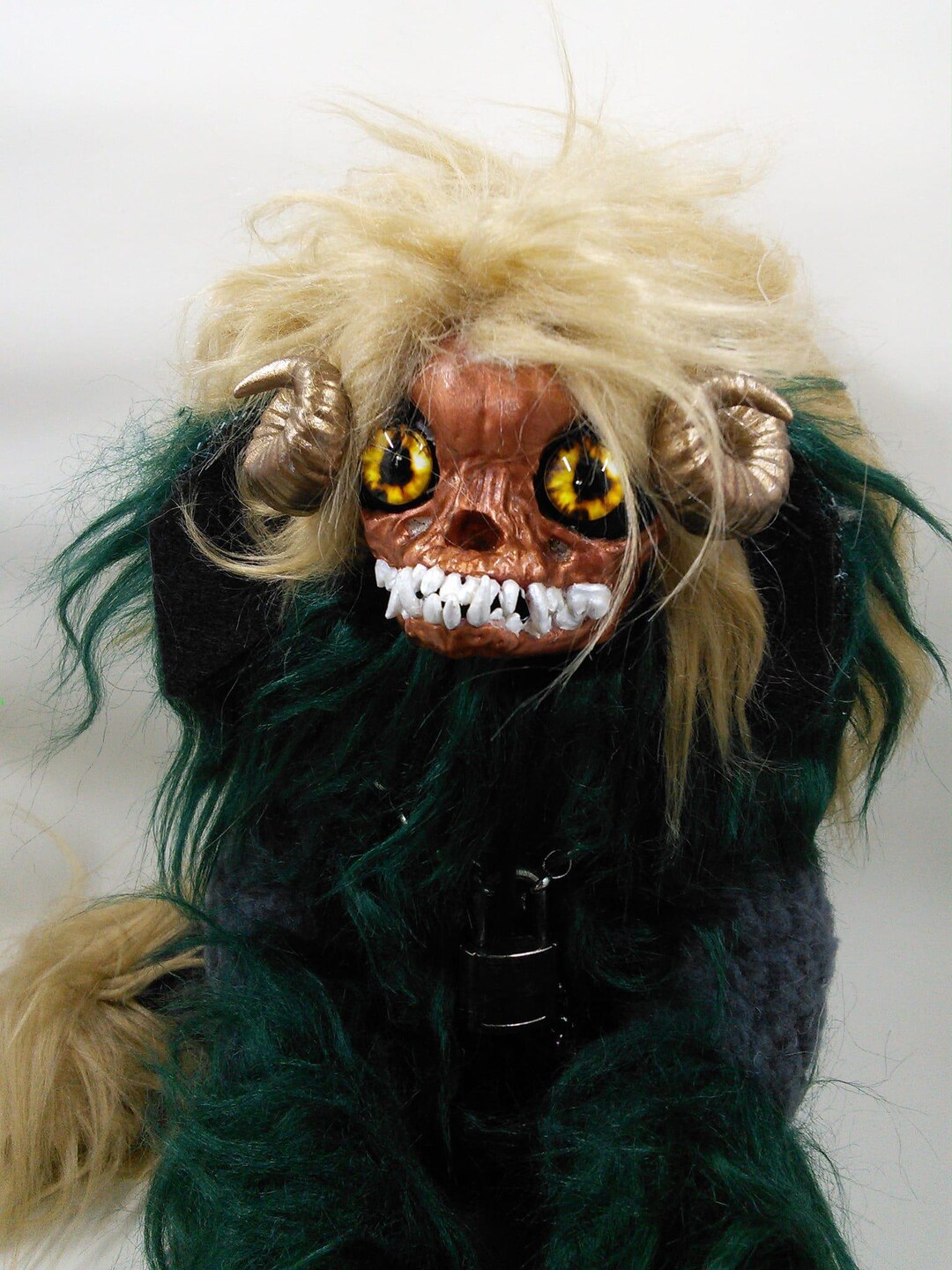 The Little Grudge Demon Dark Forest Creature Handmade Pagan God Doll - Etsy