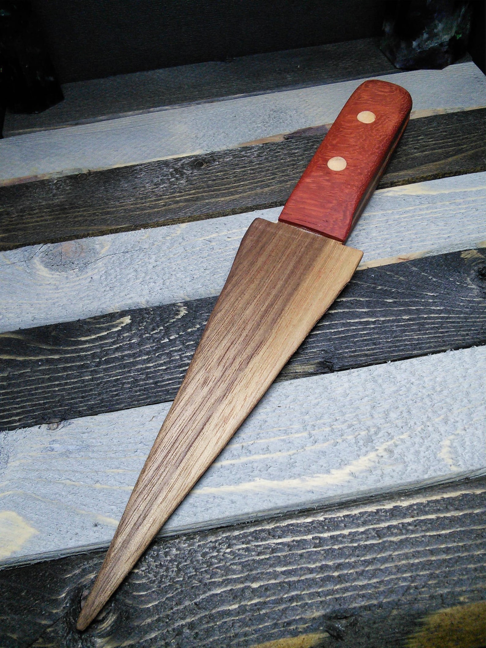 Handcrafted Exotic Wood Athame, Dagger, Knife - Etsy