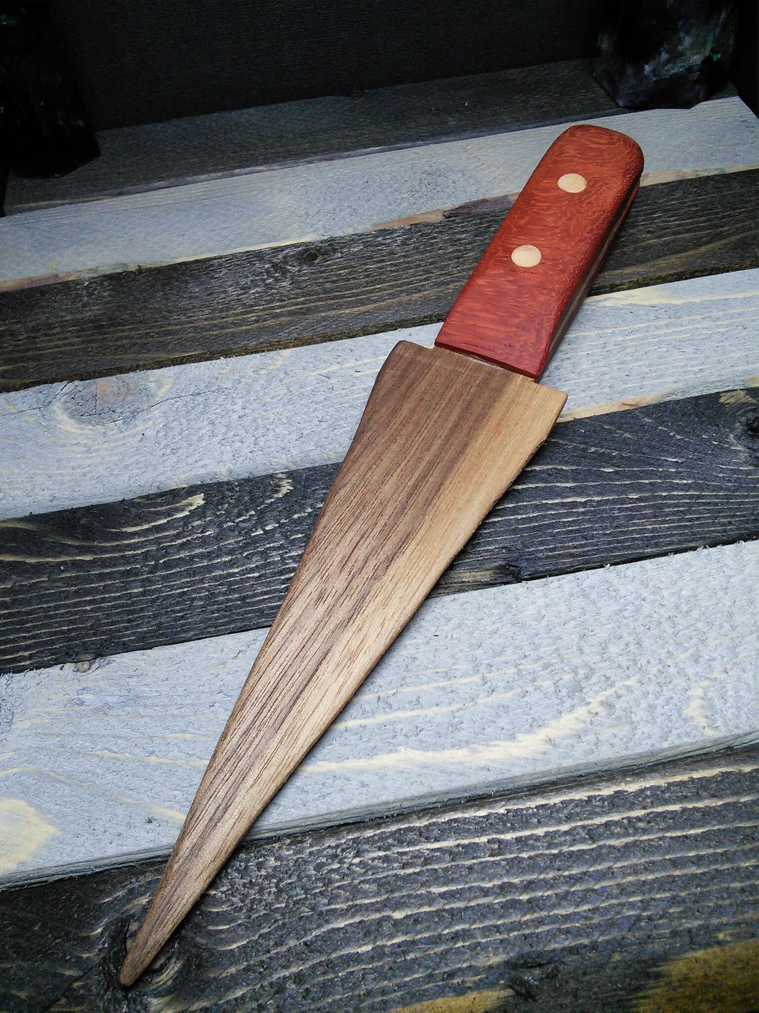 Handcrafted Exotic Wood Athame, Dagger, Knife - Etsy