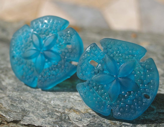 Knobs / SAND DOLLAR / Beach Glass Knobs Cabinet Knobs Beach | Etsy