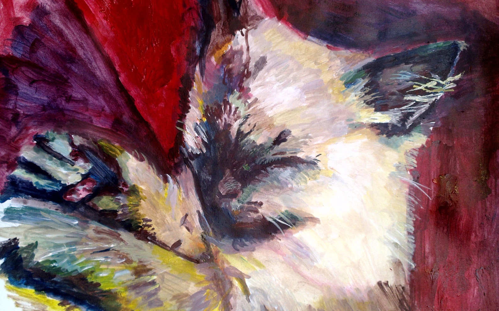 CUSTOM PET Painting Animal Art portrait pet abstract | Etsy