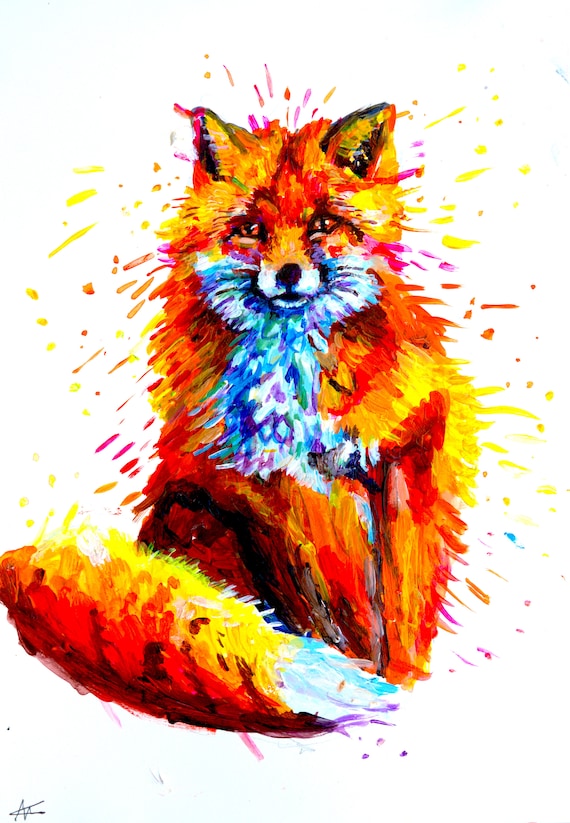 Splatter Art Animal