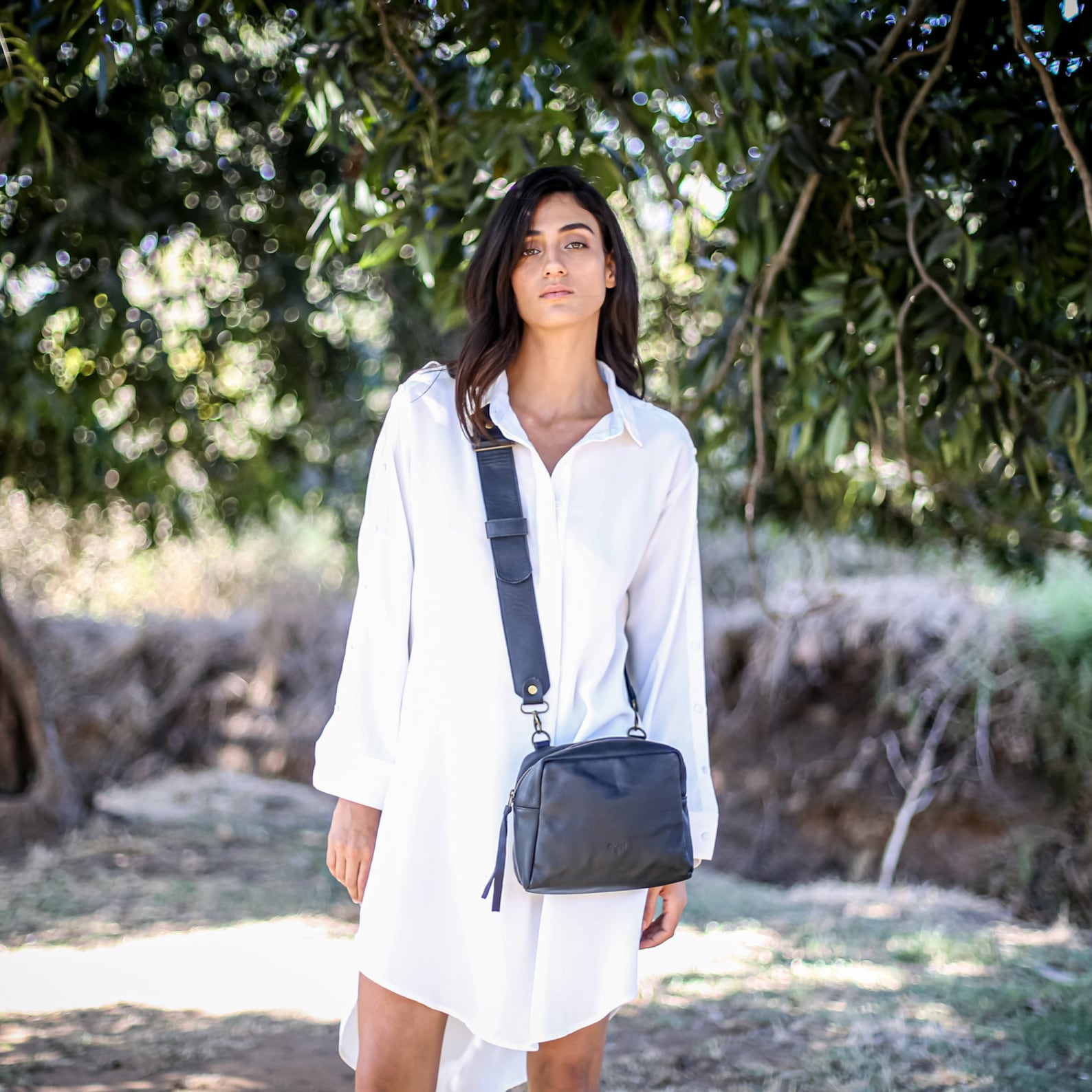 Over the Shoulder Leather Bag Leather Crossbody Bag Leather - Etsy