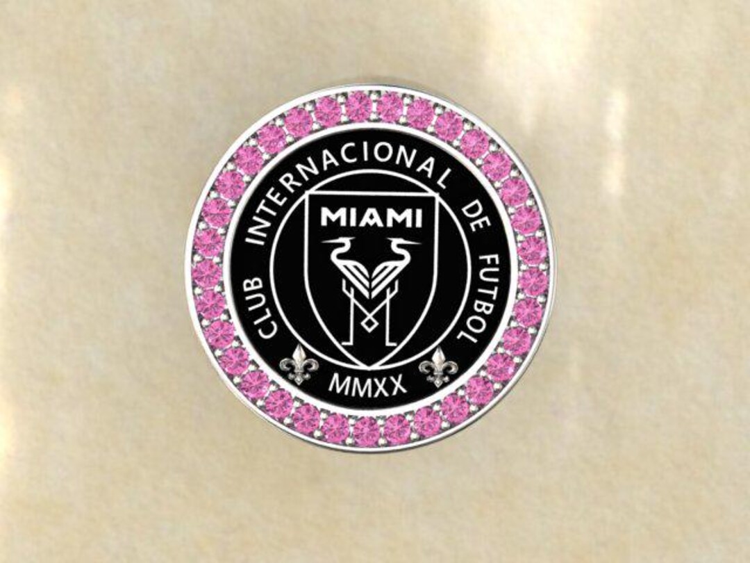 Silver Miami Crest Ring With Pink Gemstones - 2025 League Championship ...