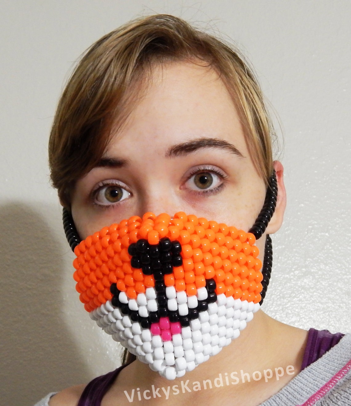 Fox Kandi Mask - Etsy