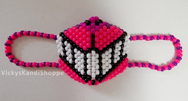 Cheshire Cat Kandi Mask - Etsy