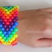 Rainbow Arrows Kandi Cuff - Etsy