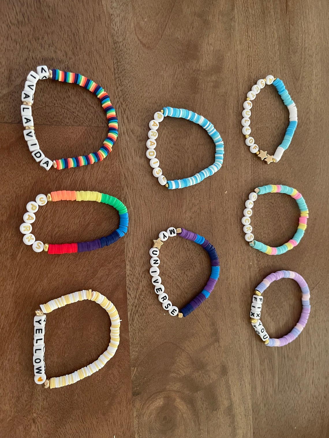 Coldplay Concert Bracelets - Etsy