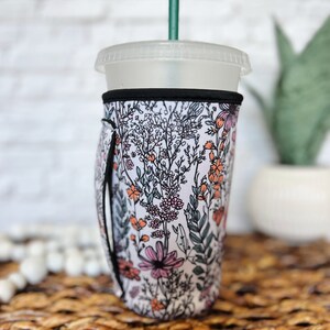 Iced Coffee Sleeve With Handle, Iced Coffee Gift for Coffee Lovers ...