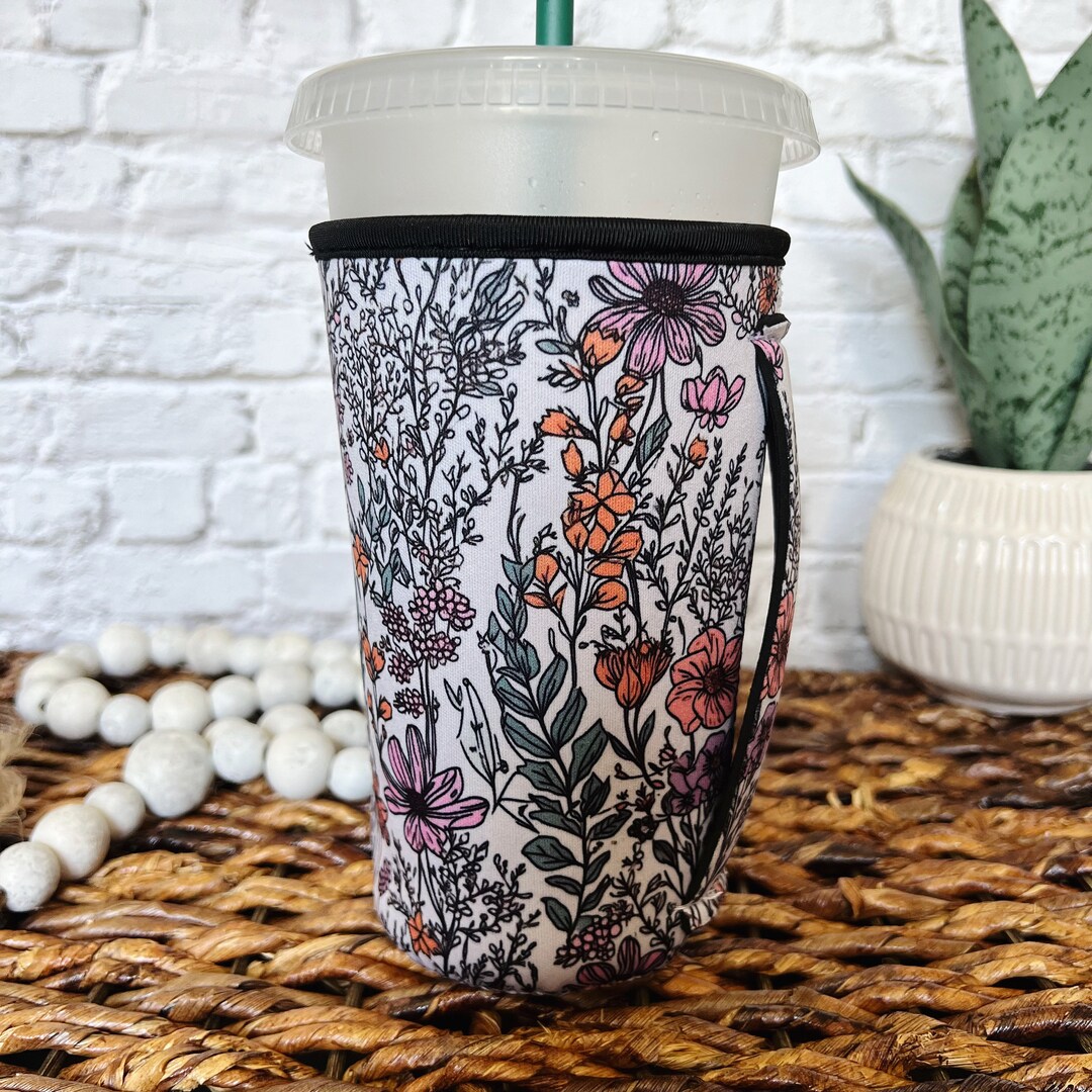 Iced Coffee Sleeve With Handle, Iced Coffee Gift for Coffee Lovers ...