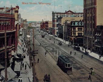 Winnipeg Postcard - Etsy