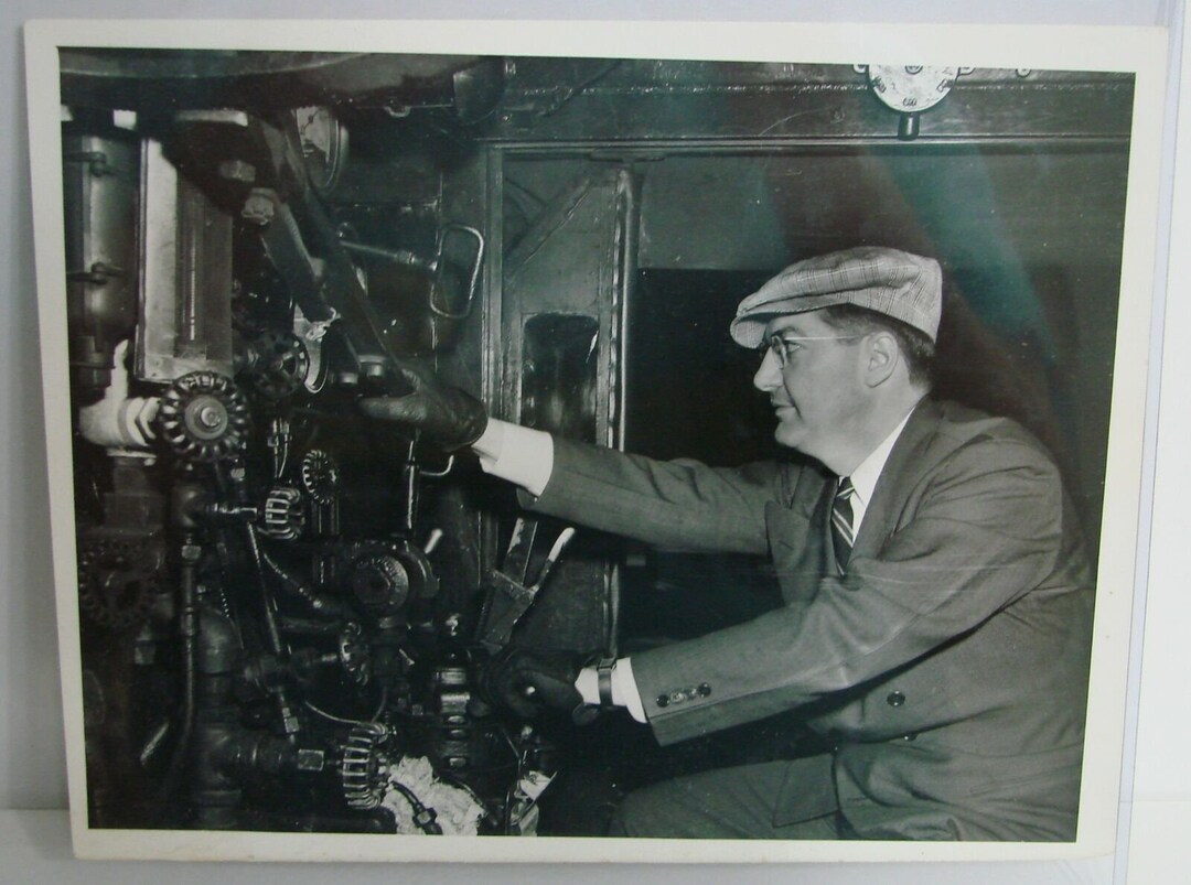 Vintage Frisco Railroad Train 1941 Road Foreman 8x10 Photo - Etsy