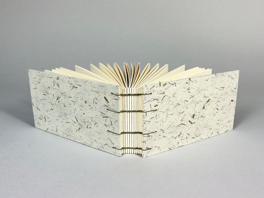 Small Landscape Sketchbook With Handmade Paper Covers and Heavyweight ...