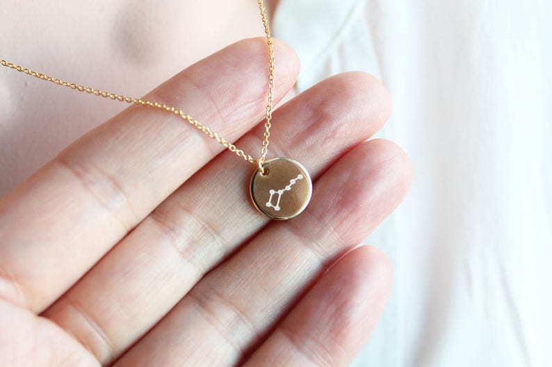 Little Dipper/big Dipper Necklace in Gold/silver/rose Gold, Star ...