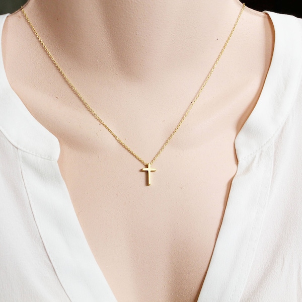 Cross Choker - Etsy