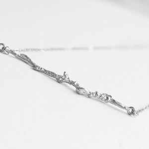 Tree Stick Necklace, Sideways Bar, Wood Stick, Tree Branch Necklace ...