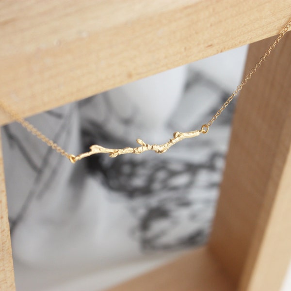 Tree Branch Necklace - Etsy