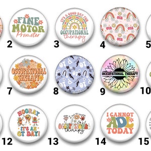 Occupational Therapy Badge Reel: Interchangeable OT Therapist, Gift ...