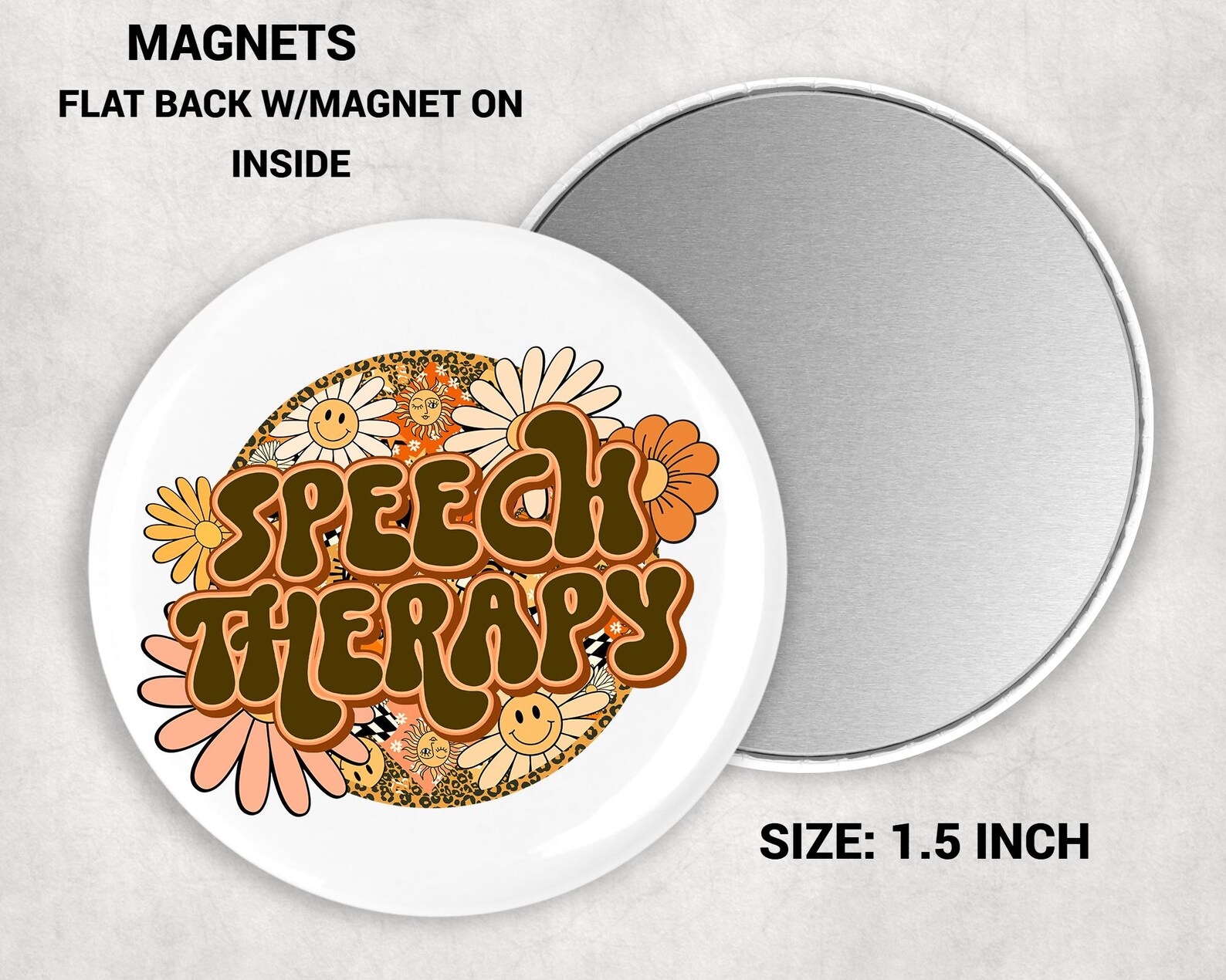 Speech Therapist Pins or Magnets/additional Designs Available - Etsy
