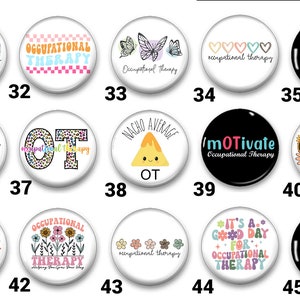 Occupational Therapy Badge Reel: Interchangeable OT Therapist, Gift ...