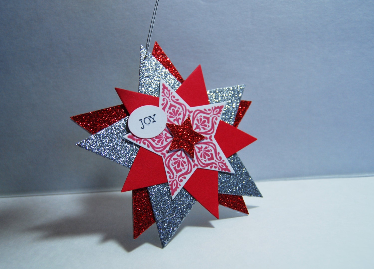 Holiday Star Christmas Tree Ornament Handmade Ornaments | Etsy