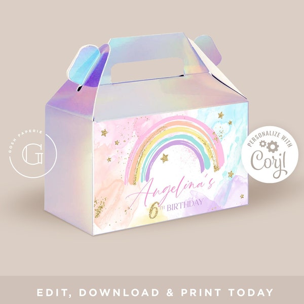 Rainbow Party Favors - Etsy