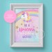 Unicorn Sign, Unicorn Welcome Sign, Unicorn Wall Art, Unicorn Party ...