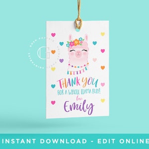 Llama Favor Tags. Alpaca Favor Tags. Llama Birthday Party. Llama Favors ...