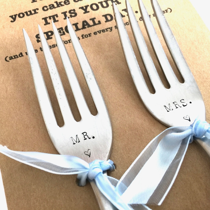 Wedding Cake Forks - Etsy