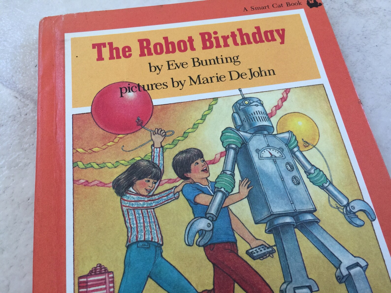 The Robot Birthday Book Vintage Children's Story 1980 | Etsy