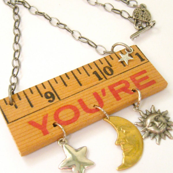 Ruler Necklace - Etsy