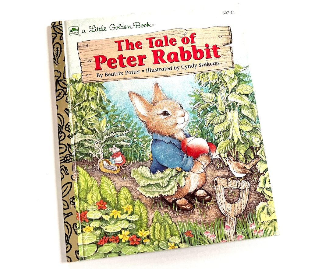 The Tale of Peter Rabbit Little Golden Book Vintage Book Children's ...
