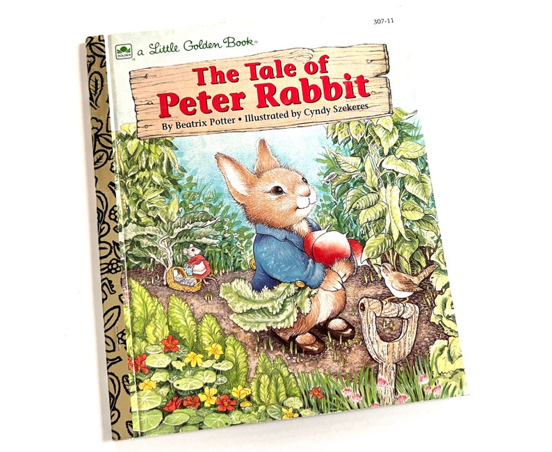 The Tale of Peter Rabbit Little Golden Book Vintage Book - Etsy