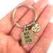 Best Dad Ever Keychain From Kids Father Split Ring Men's - Etsy