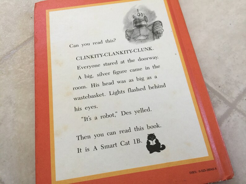 The Robot Birthday Book Vintage Children's Story 1980 | Etsy