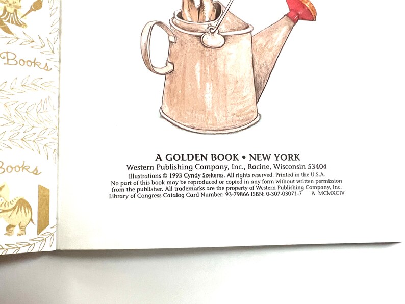 The Tale of Peter Rabbit Little Golden Book Vintage Book - Etsy