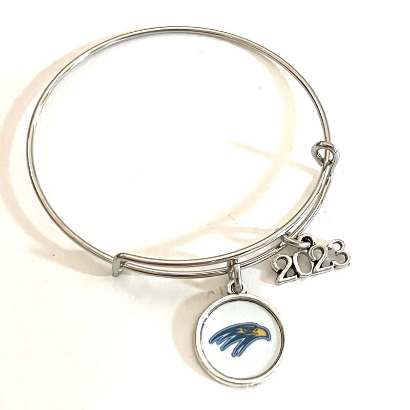 Custom School Logo Bracelet - Etsy