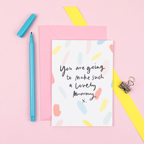 New Mum Card ''you Are Going to Make Such a Lovely New - Etsy