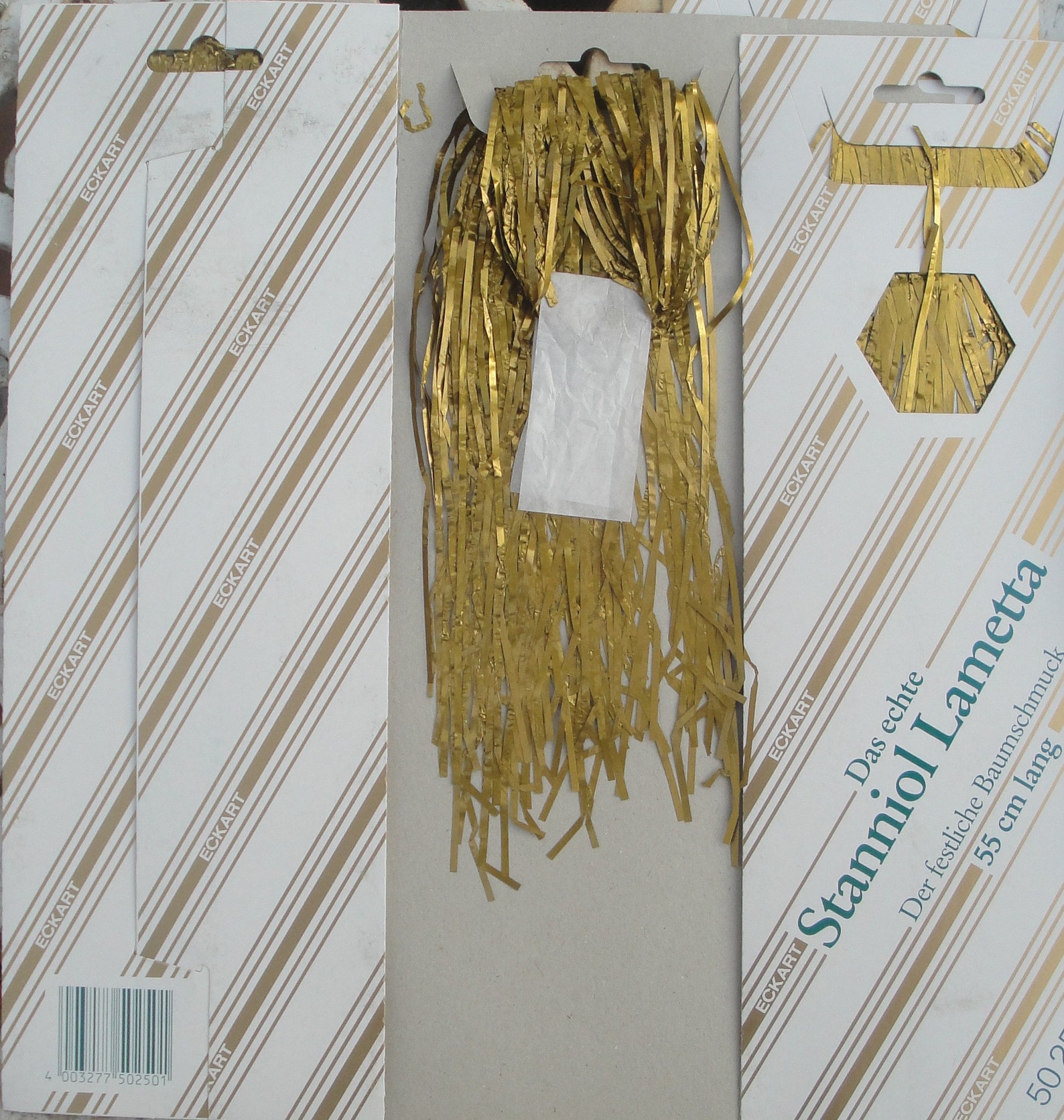 ONE Pack Vintage German GOLD Christmas Tree Real LEAD Tinsel | Etsy