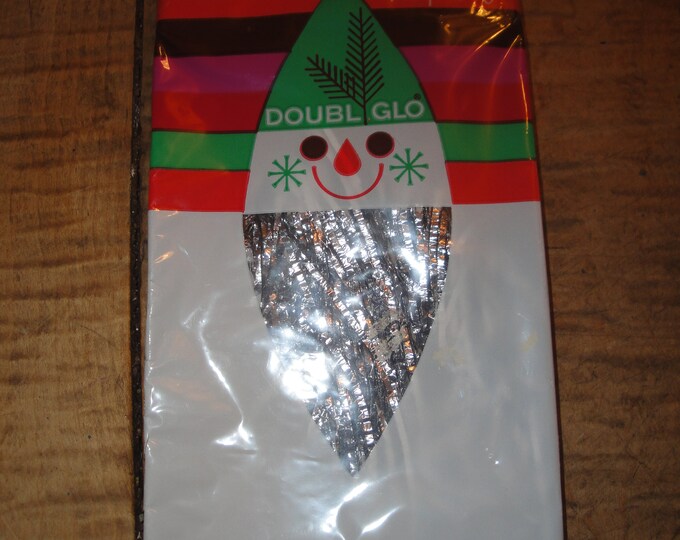 275 Real Metal Foil Christmas Tree Tinsel Icicles Rain 1960s American ...