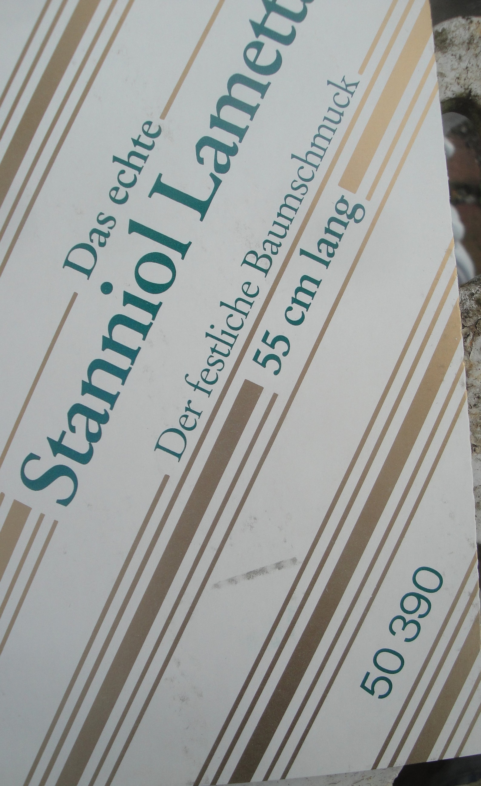 ONE Pack Vintage German GOLD Christmas Tree Real LEAD Tinsel | Etsy