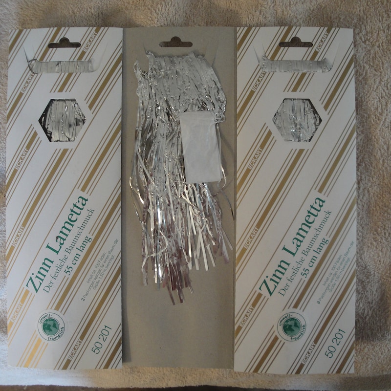 Old Fashioned Metal Icicles for Christmas Tree - Etsy