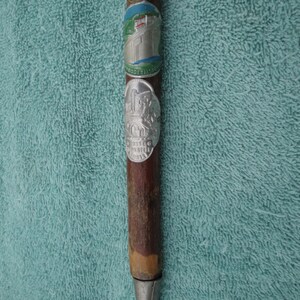 Early 1950s German Hiking Cane 31 Badges Wanderstock Wander Stock ...
