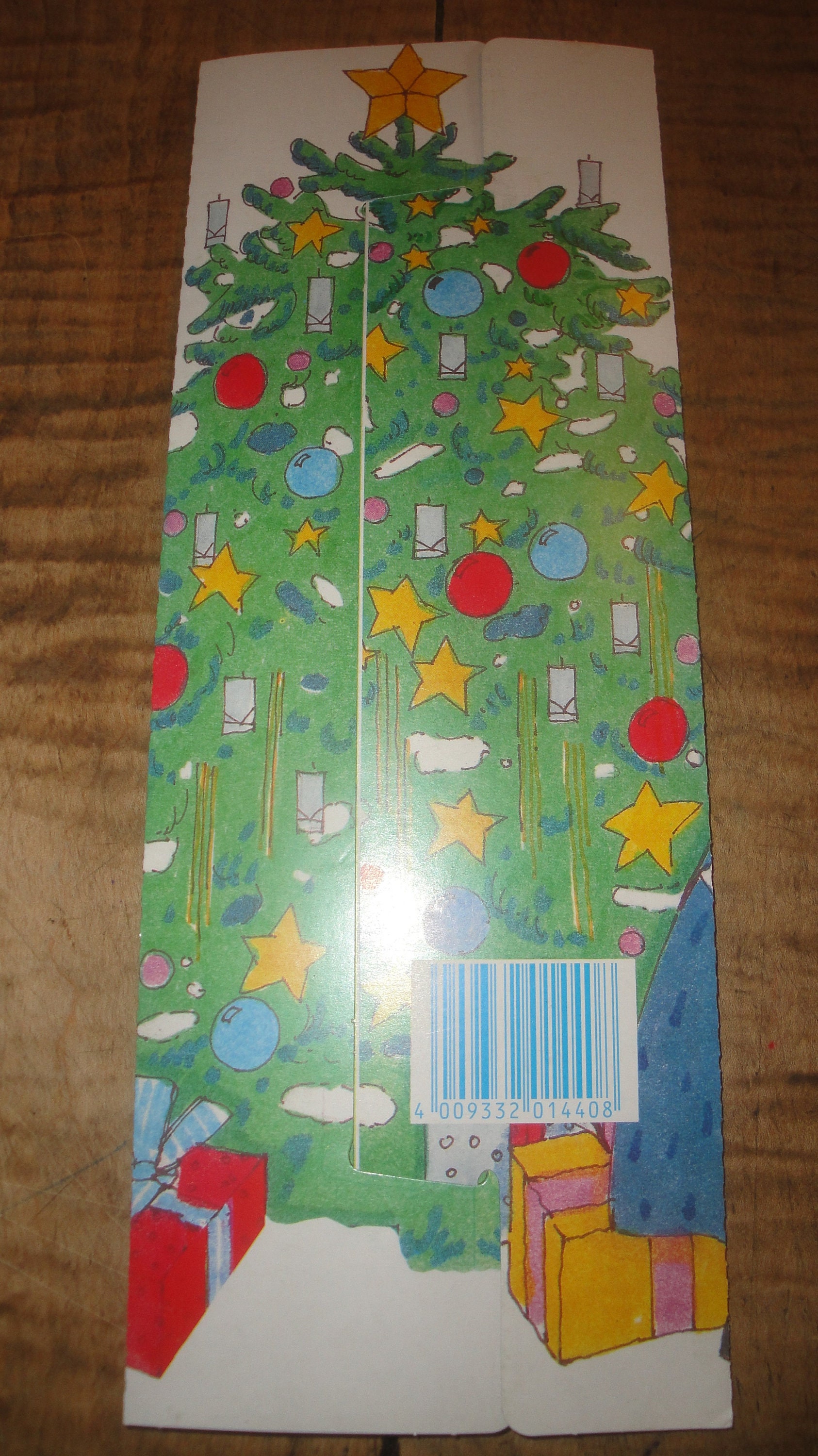1 Lead Christmas Tree Tinsel Victorian Old Rose Color German Stanniol ...
