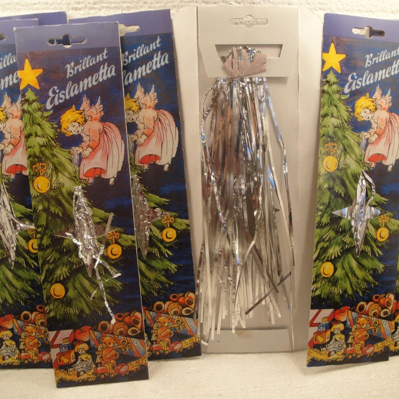 Christmas Color Tinsel - Etsy