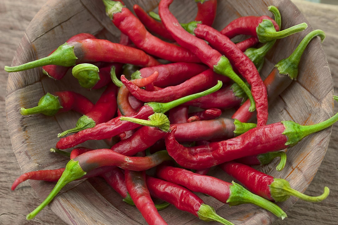 20 Seeds jimmy Nardello Sweet Red Chile Pepper mild Flavor Long 10 ...