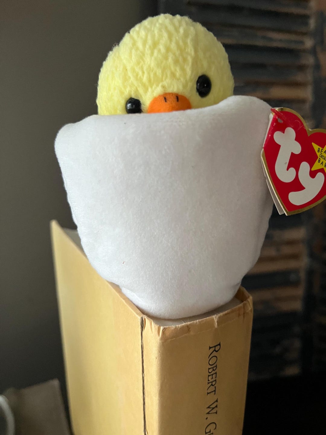Ty Chick, Beanie Baby Chick, Chick in Egg, Vintage Plushie Chick ...