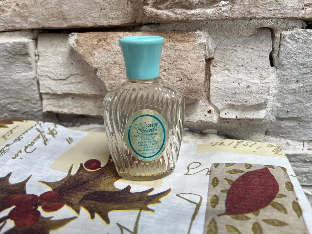 Vintage Perfume Bottle, Heaven Sent Bottle, Small Collectible Bottle - Etsy