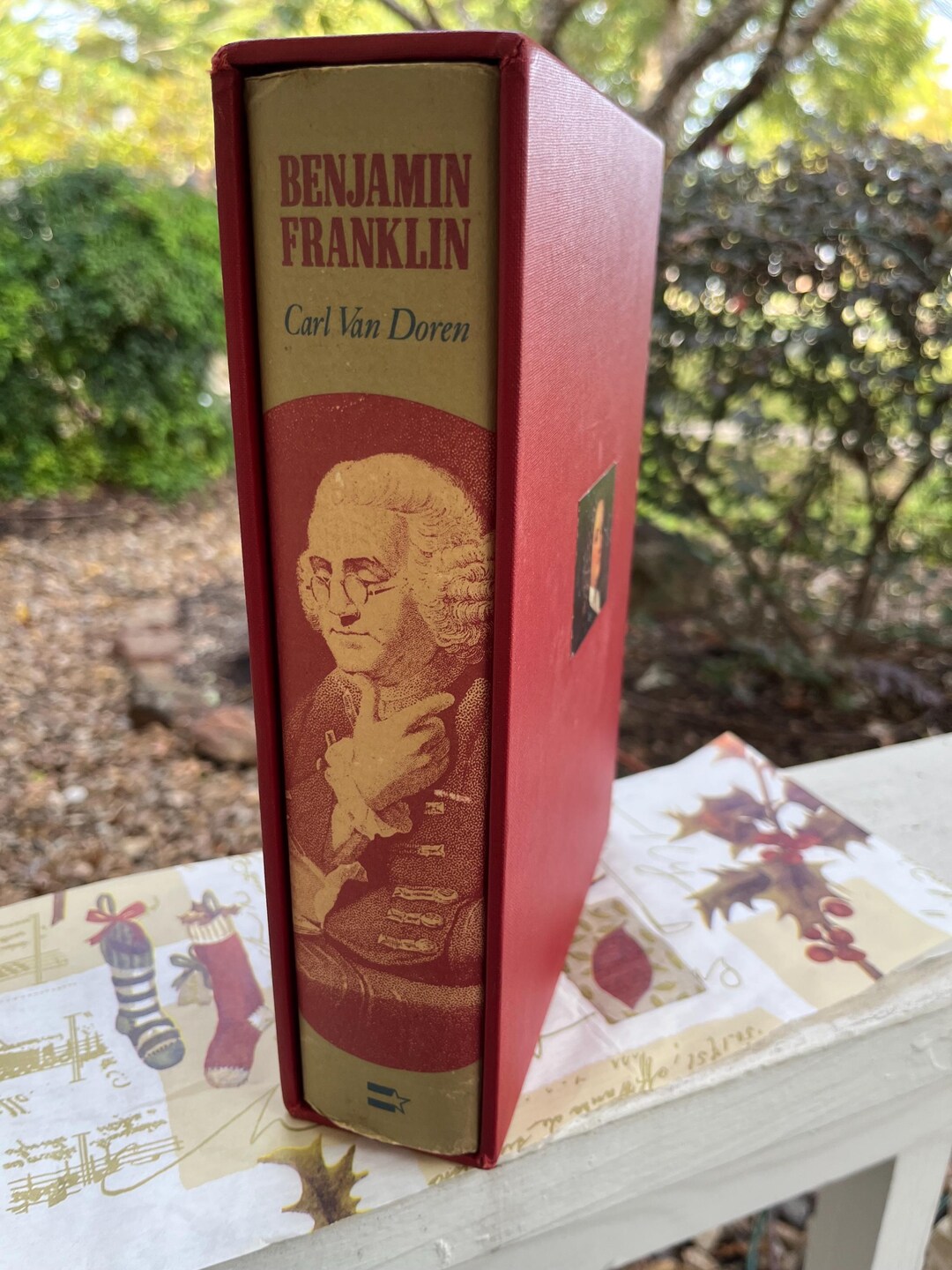 Benjamin Franklin Book, Vintage Biography Book - Etsy