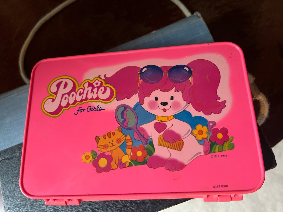 Vintage Girl's Purse Child's Plastic Case Poochie - Etsy